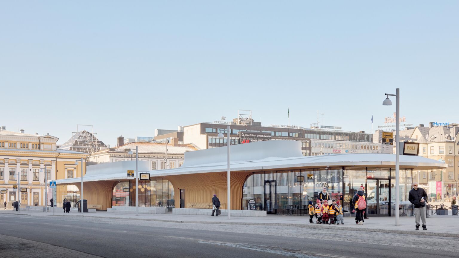 Turku Market square Pavillions - Schauman & Nordgren Architects - Projects