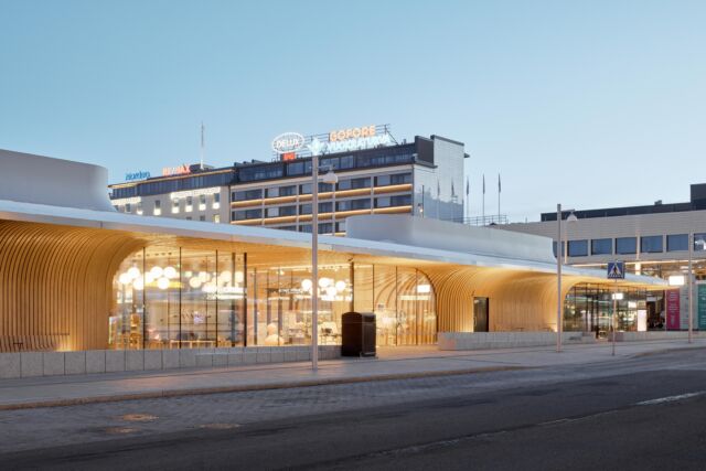 Turku Market square Pavillions - Schauman & Nordgren Architects - Projects